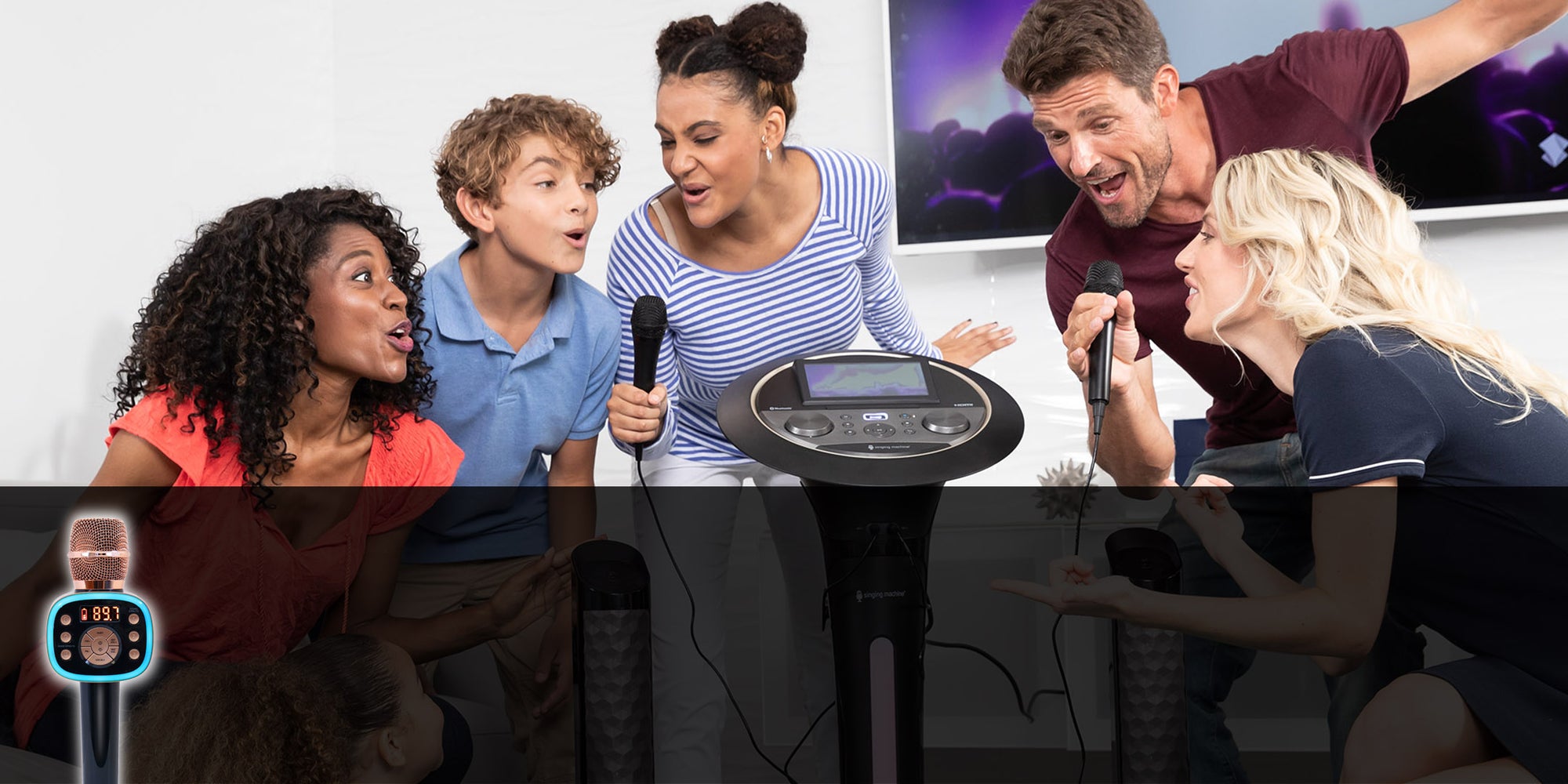 Karaoke Systems - Mobile, At Home, Bluetooth | The Singing Machine