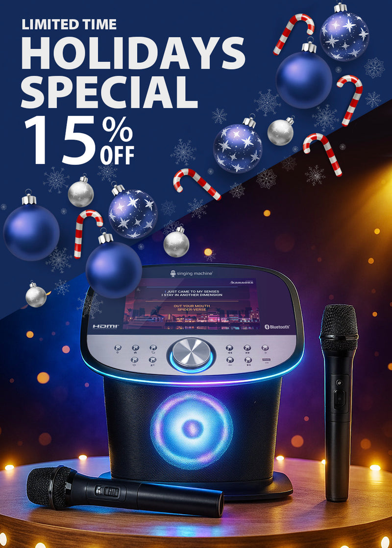 Karaoke Systems - Mobile, At Home, Bluetooth | The Singing Machine