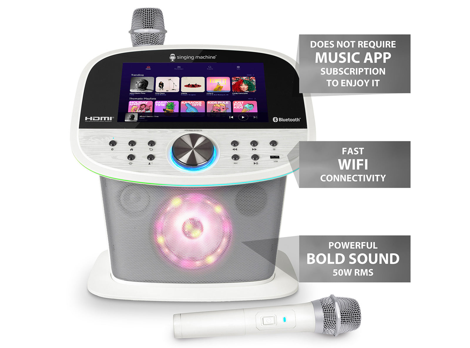 Platinum PLUS • Premium Wi-Fi Karaoke Machine
